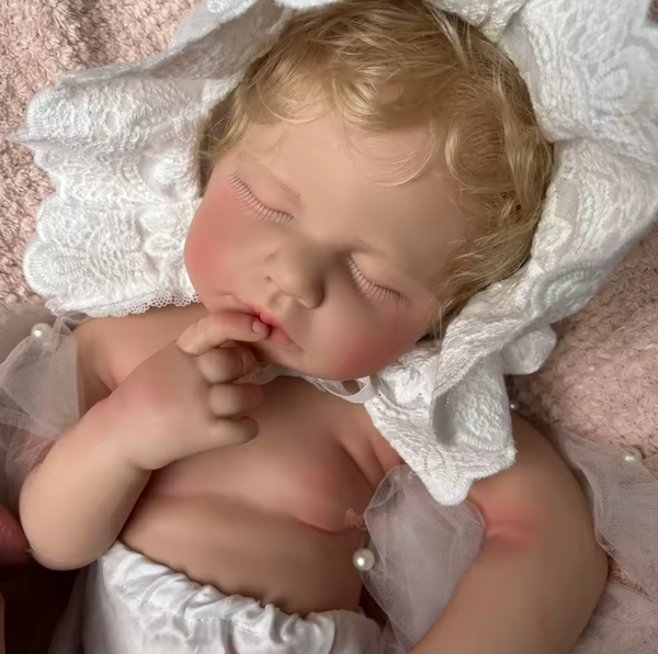 Jordan – 20-Inch (50 cm) Full Body Silicone Reborn Baby Doll with Root ...